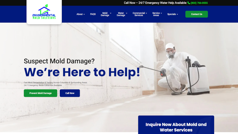 Our New Website is Live! | Environmental Mold Solutions LLC